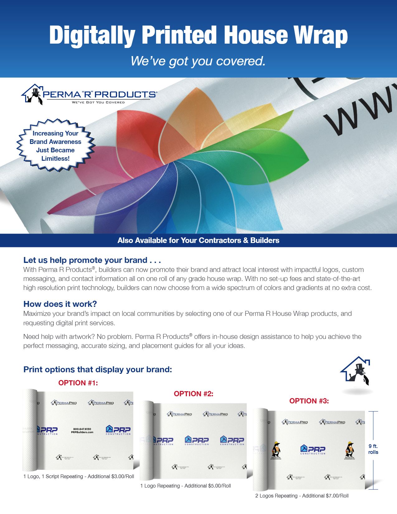 Branded Building Wrap Solutions - Custom Printing | Perma "R" Products