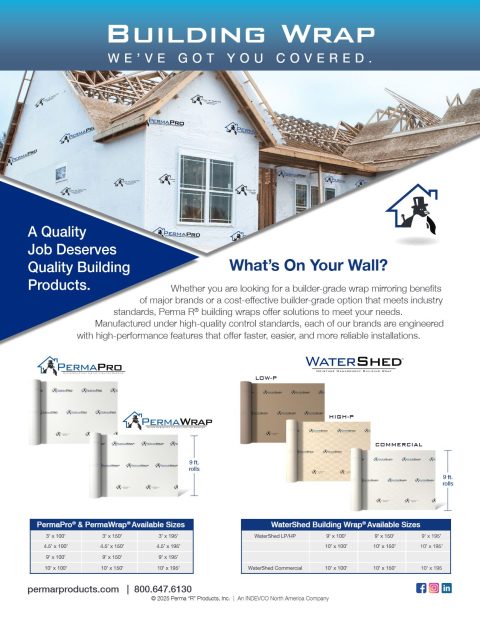 Building Wraps – PermaPro | Perma "R" Products